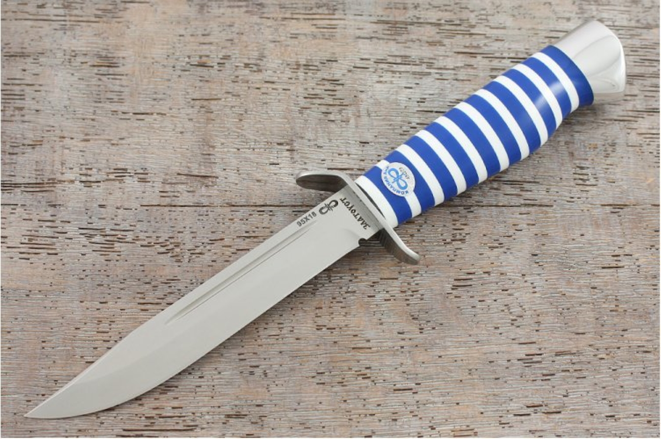 AIR Zlatoust Finka Style knife SHTRAFBAT-VDV