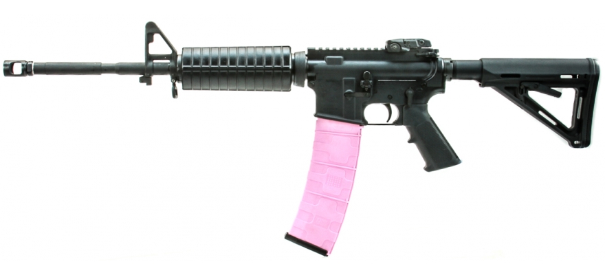 AR15 PUFGUN 45rd Pink 5.56x45(.223) - PARTS & ACCESSORIES - LegionUSA