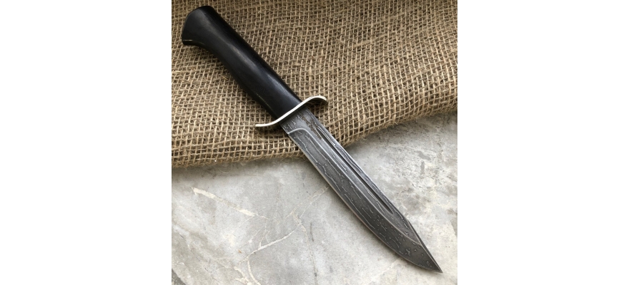Baranov Bulat Knife T002-NR40 Stabilized hornbeam.
