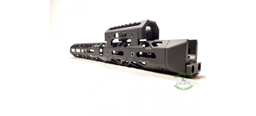 AK-47,AK-74, AKM Anodized Long Handguard by "Krook". Black