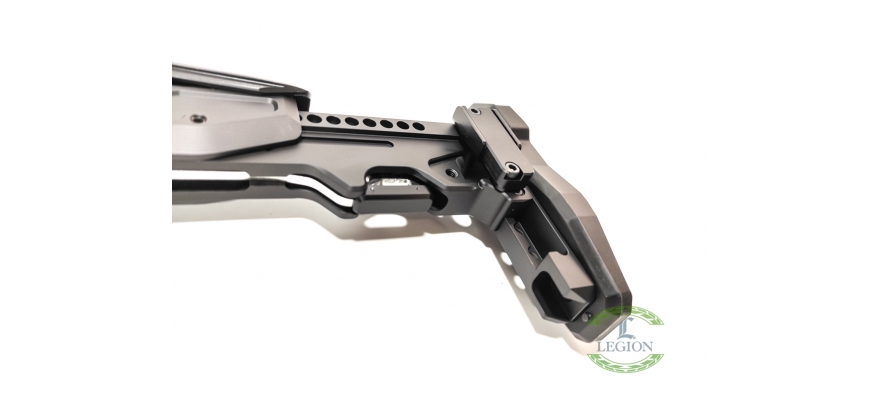 Folding Telescopic Buttstock with Cheek Riser for AK based rifles ...