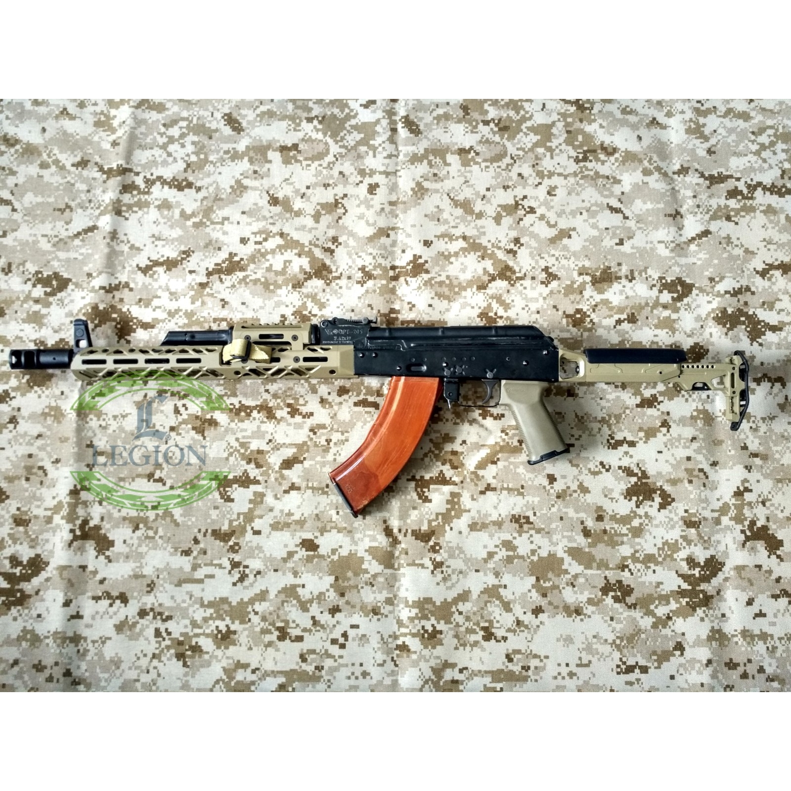 Folding Telescopic Buttstock with Cheek Riser for AK based rifles ...