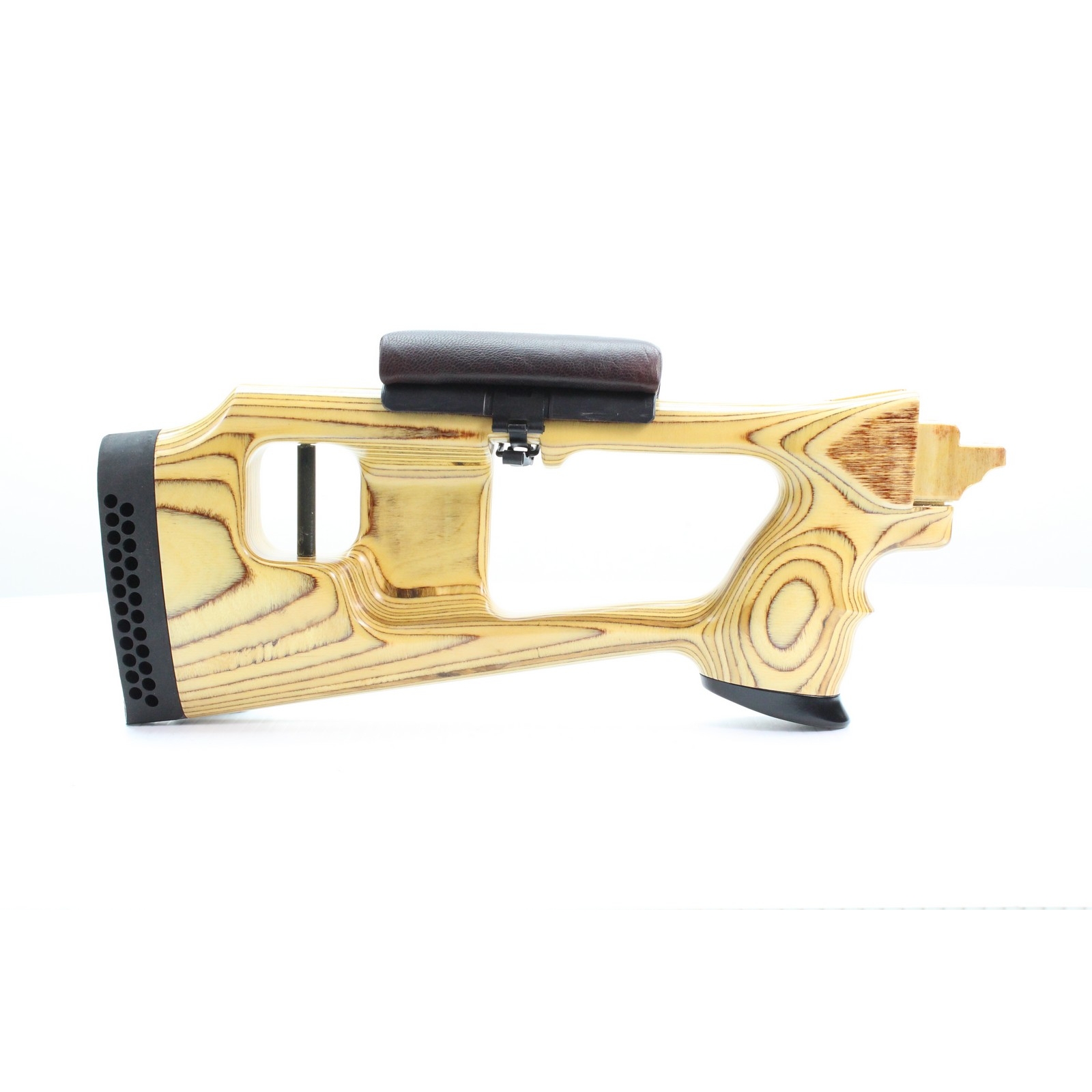 Saiga 12 SVD type Wood Stock Set. Russian Blonde.