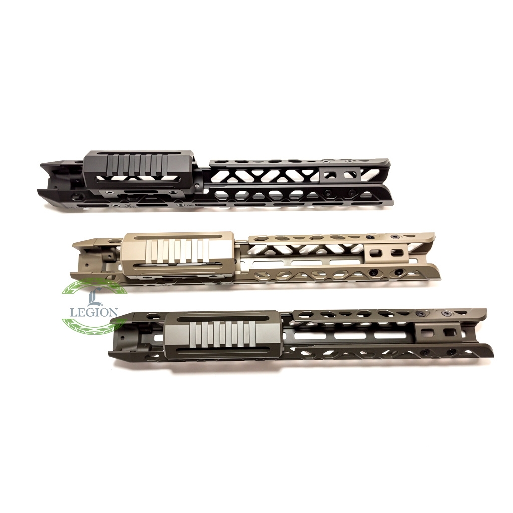 ARSENAL. Extended Cerakote Handguard by "KPYK". Armor Black