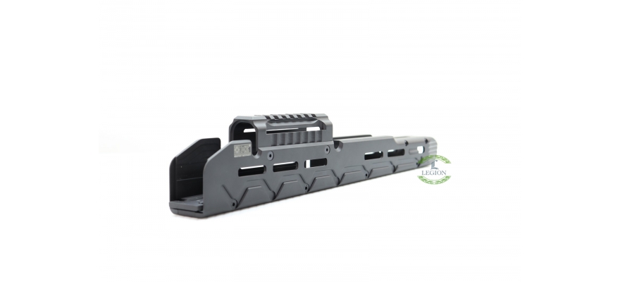 Extended Tactical Handguard for AK/AKM based Rifles by "ME". Black