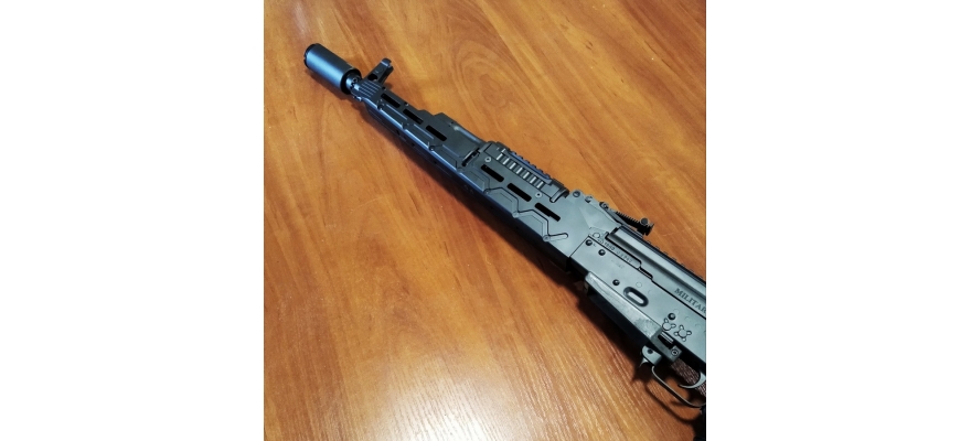 Extended Tactical Handguard for AK/AKM based Rifles by "ME". Coyote Tan
