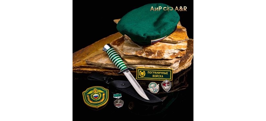 AIR Zlatoust Finka Style knife SHTRAFBAT-Border guard