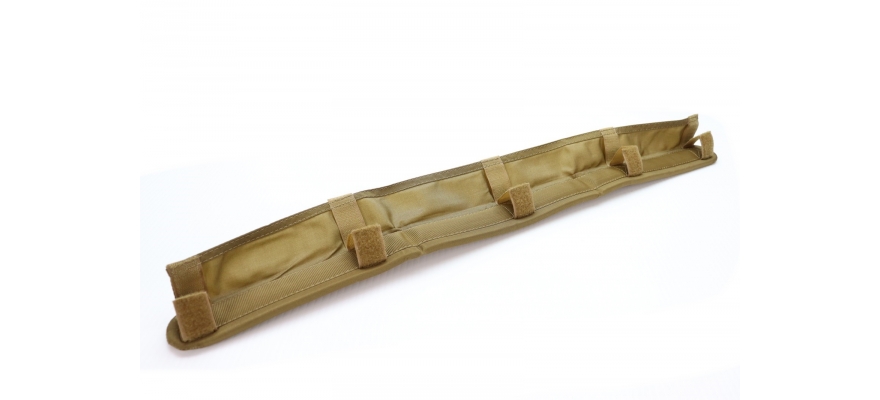 Rifle Sling Extended Cushion Pad by Tactical Decisions. Coyote