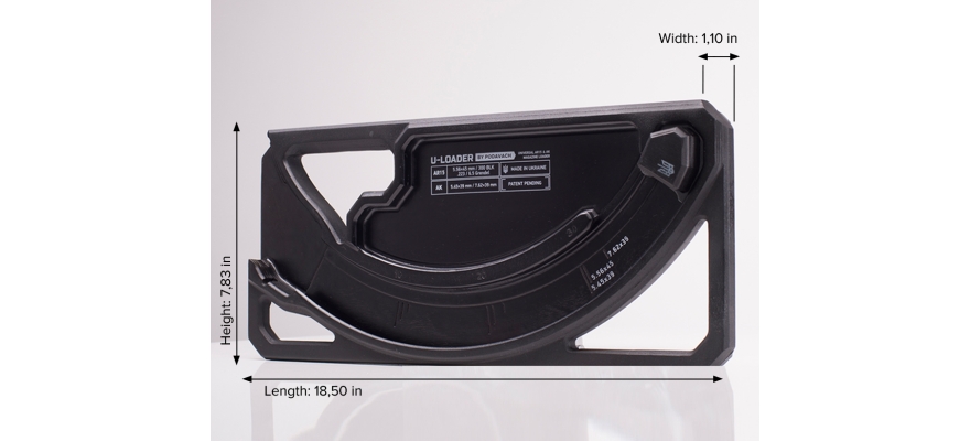 AK/AR MAGAZINE LOADER by PODAVACH. Black