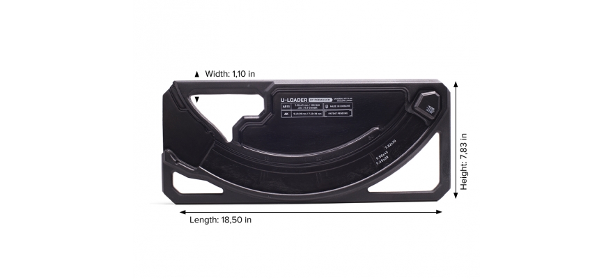 AK/AR MAGAZINE LOADER by PODAVACH. Black