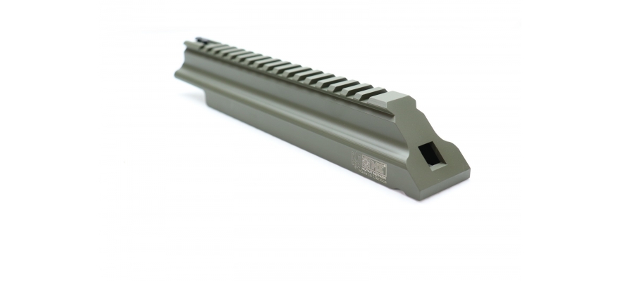 Top cover with Picatinny rail for AK/AKM/AK-74/AK10x. O.D.Green